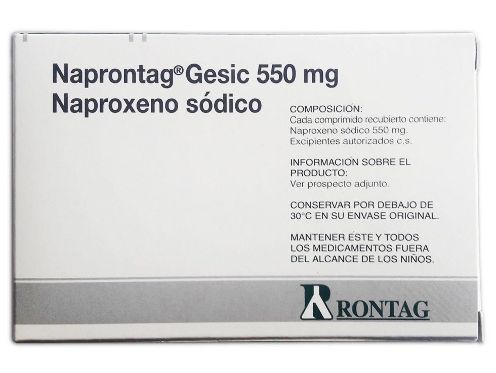 Naprontag Gesic (Naproxeno) - Laboratorio Rontag